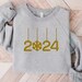 2024 Embroidered Sweatshirt Nye Embroidered New Years Eve - Etsy