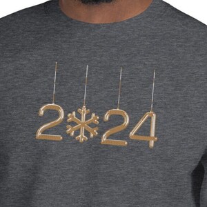 2024 Embroidered Sweatshirt, Nye, Embroidered, New Years Eve, Happy New ...