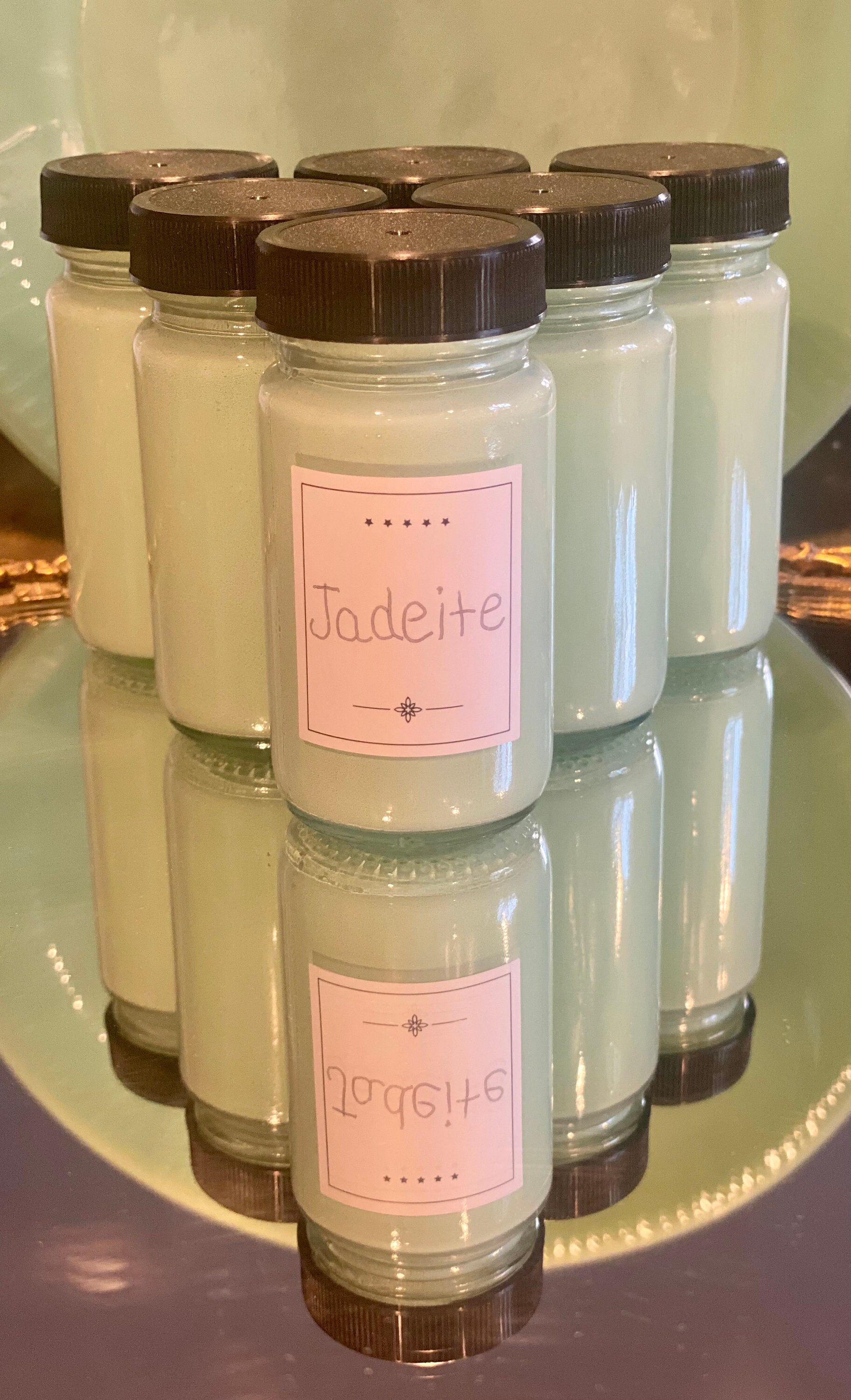 Jadeite Paint-set of 2 Jars-jadeite Liquid Paint-jadeite Colored Paint ...