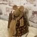 Primitive Mouse Kitchen Mouse Farmhouse Mouse-baking Mouse-rolling Pin ...