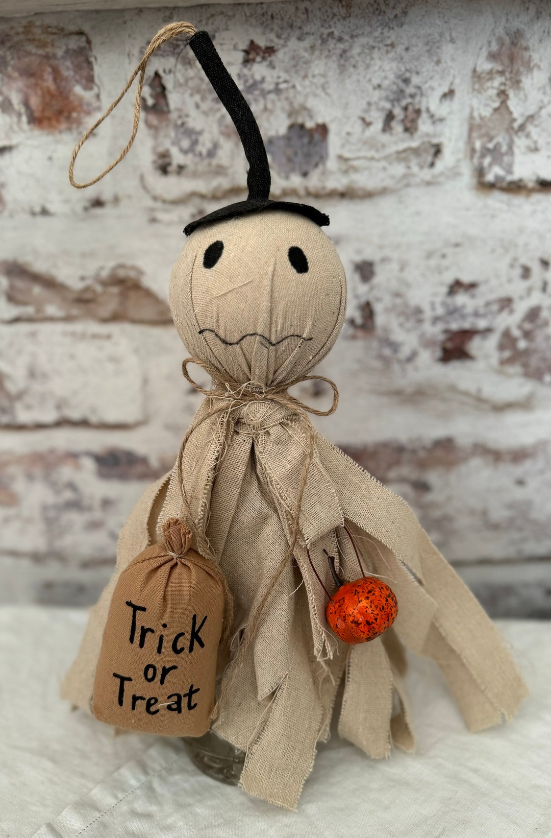 Ghost Doll Primitive Ghost Halloween Ghost Farmhouse Ghost Ghost on ...