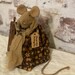 Primitive Mouse Kitchen Mouse Farmhouse Mouse-baking Mouse-rolling Pin ...