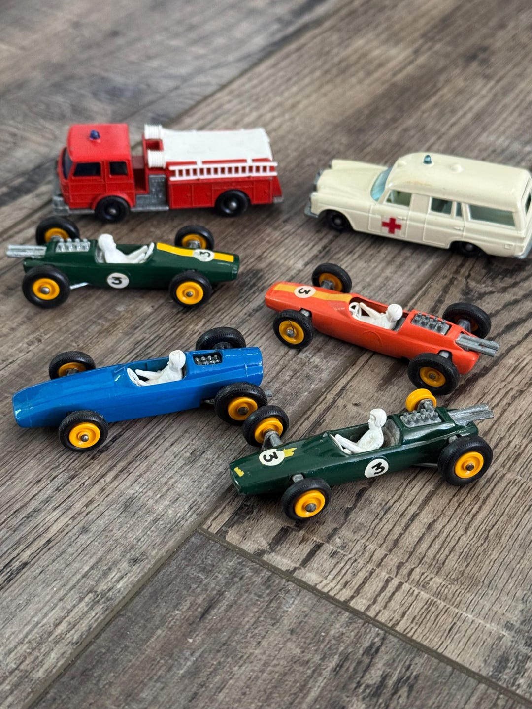 Vintage Matchbox Cars - LOT 6 Cars- Vintage Lesney Matchbox Cars ...