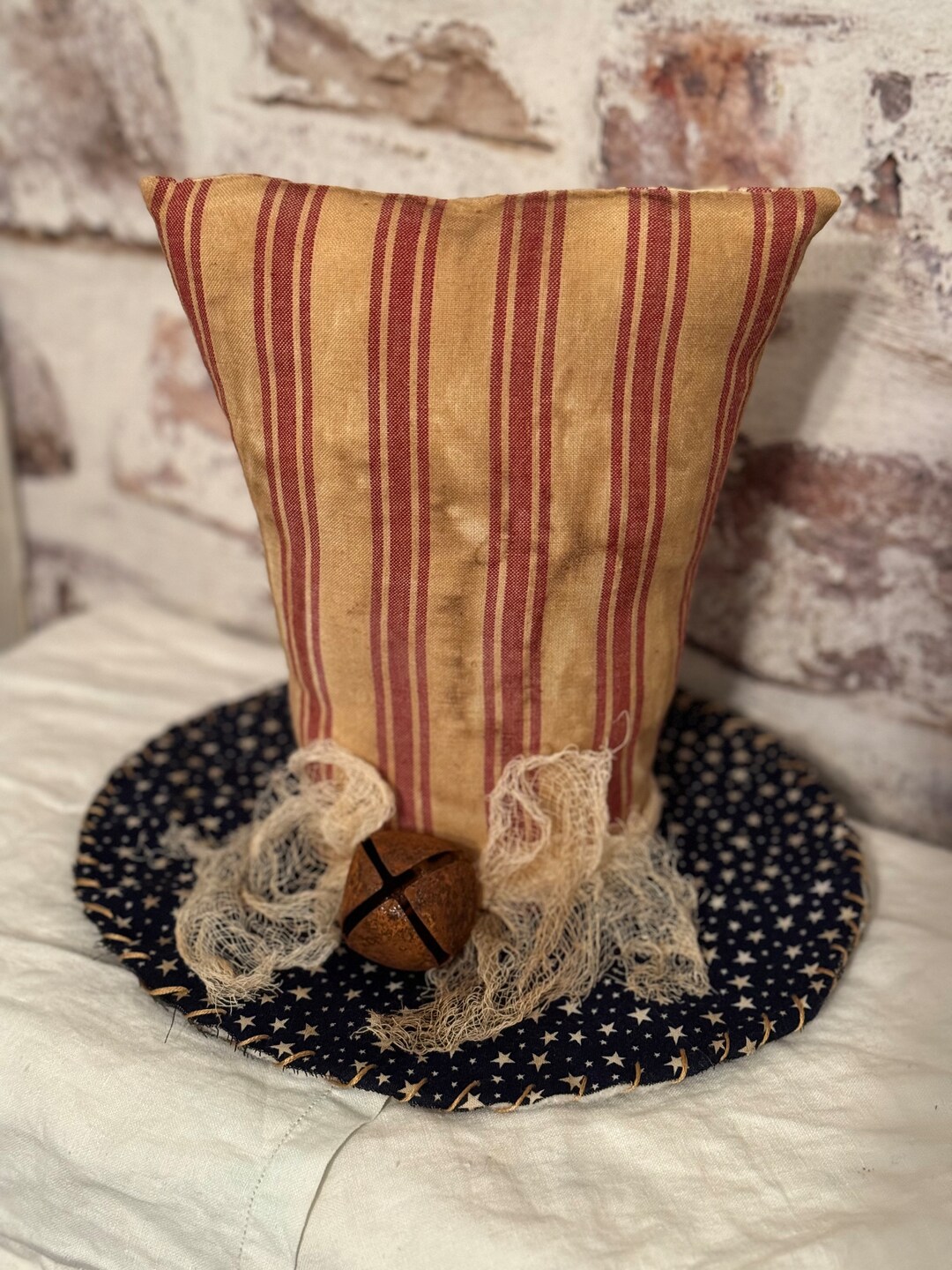 Uncle Sam Hat Patriotic Hat Independence Day Top Hat 4th of July Decor ...