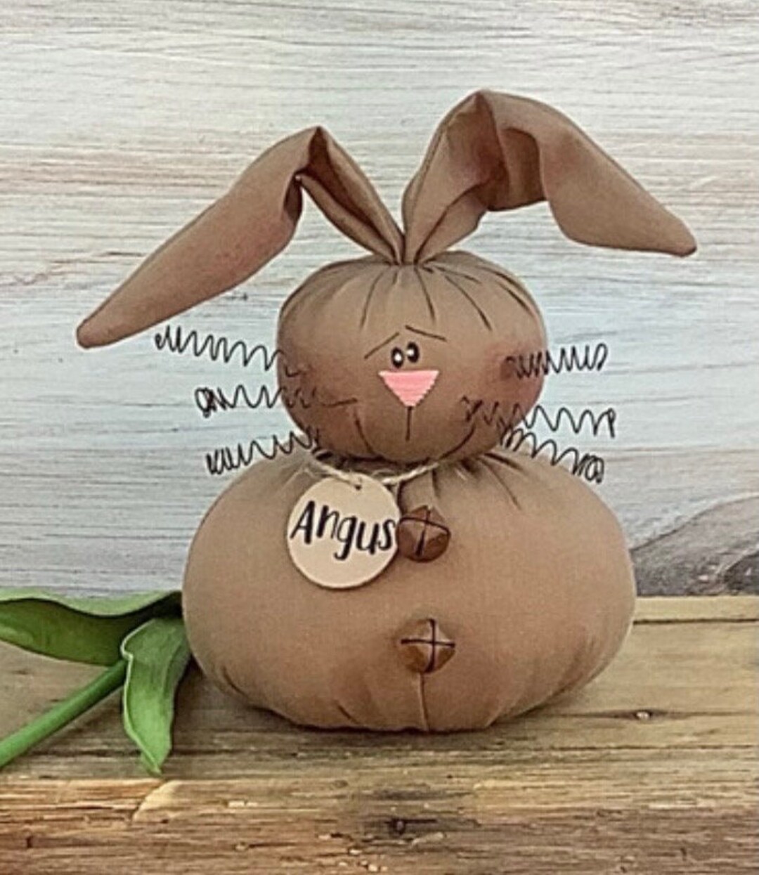 Farmhouse Bunny Handmade Bunny Primitive Handmade Bunny primitive Bunny ...