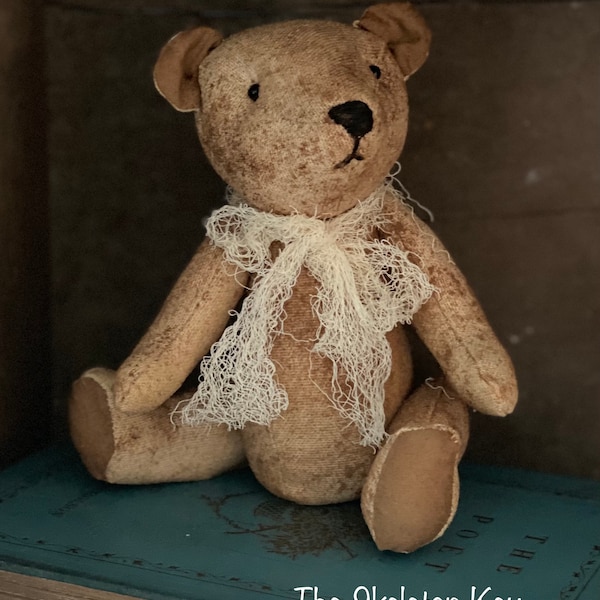 Primitive Bear - Etsy