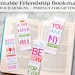 Printable Bookmarks for Friends | Literary Gifts | Bookish Gifts | Book ...