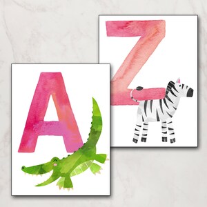 Printable Flash Cards for Kids | Animal Alphabet Cards | Toddler Flash ...