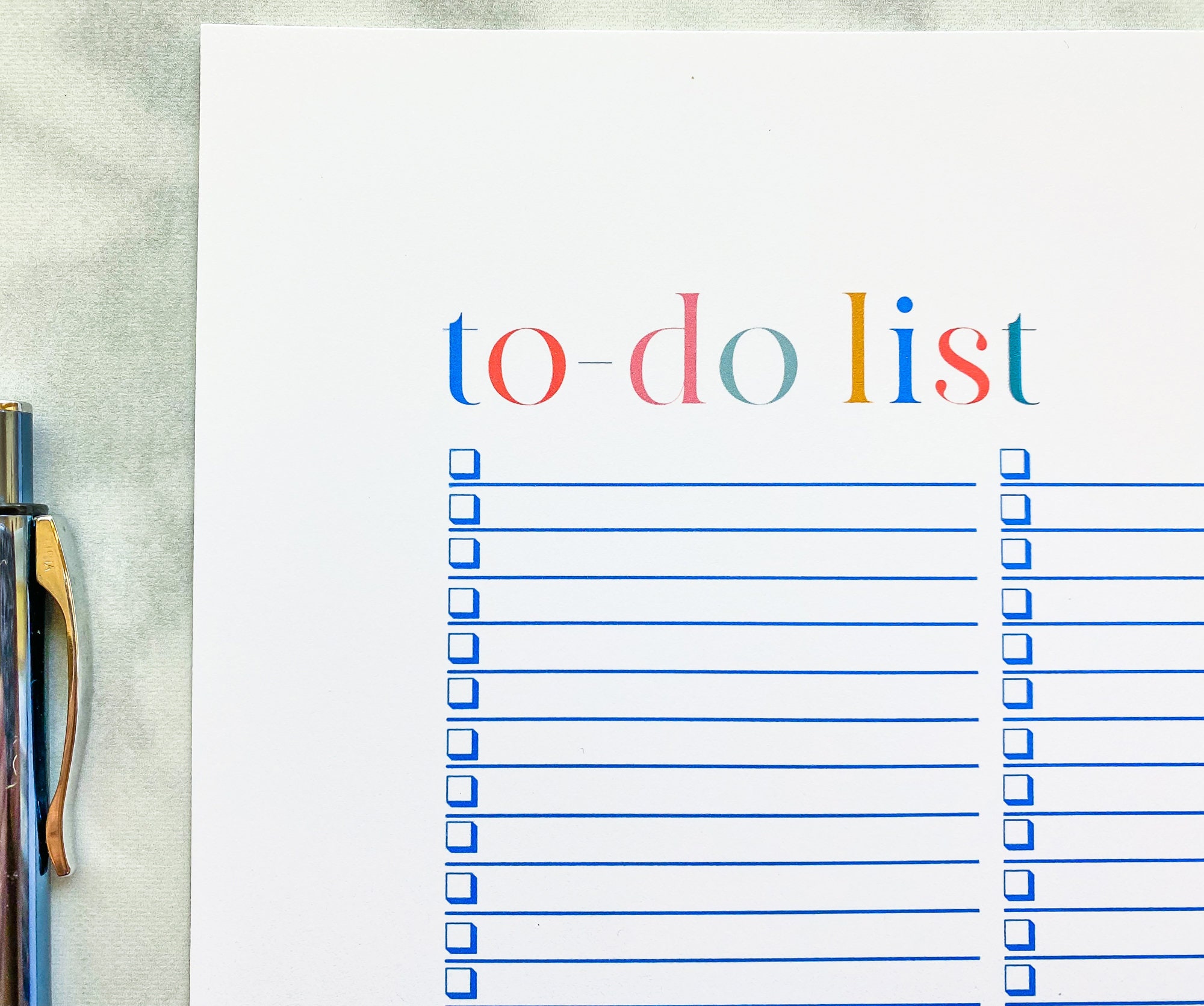 Printable To-do List | Instant Download | Printable to Do List ...