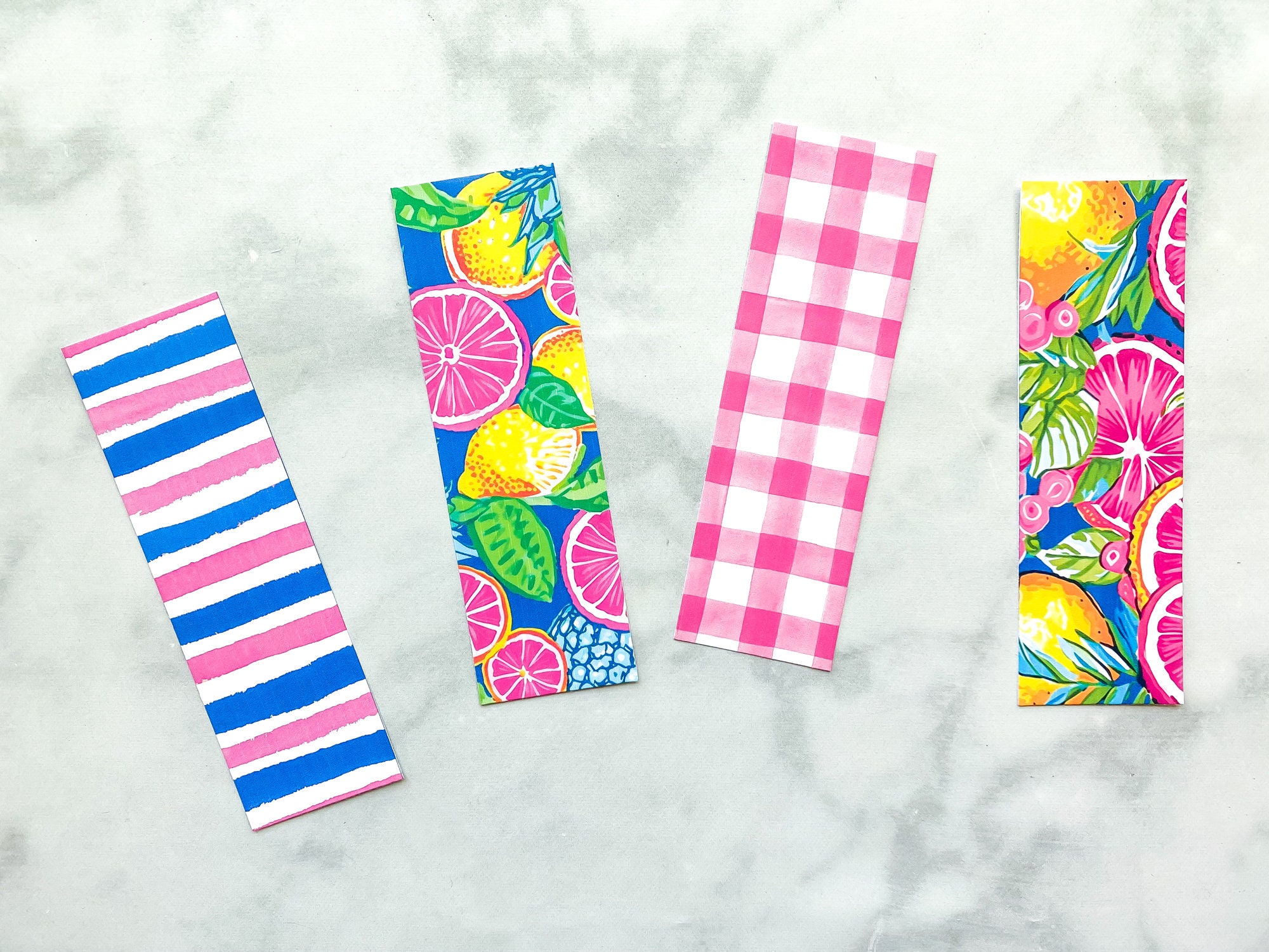 Tropical Printable Bookmarks Bookmark Book Lover Gift Instant Download ...