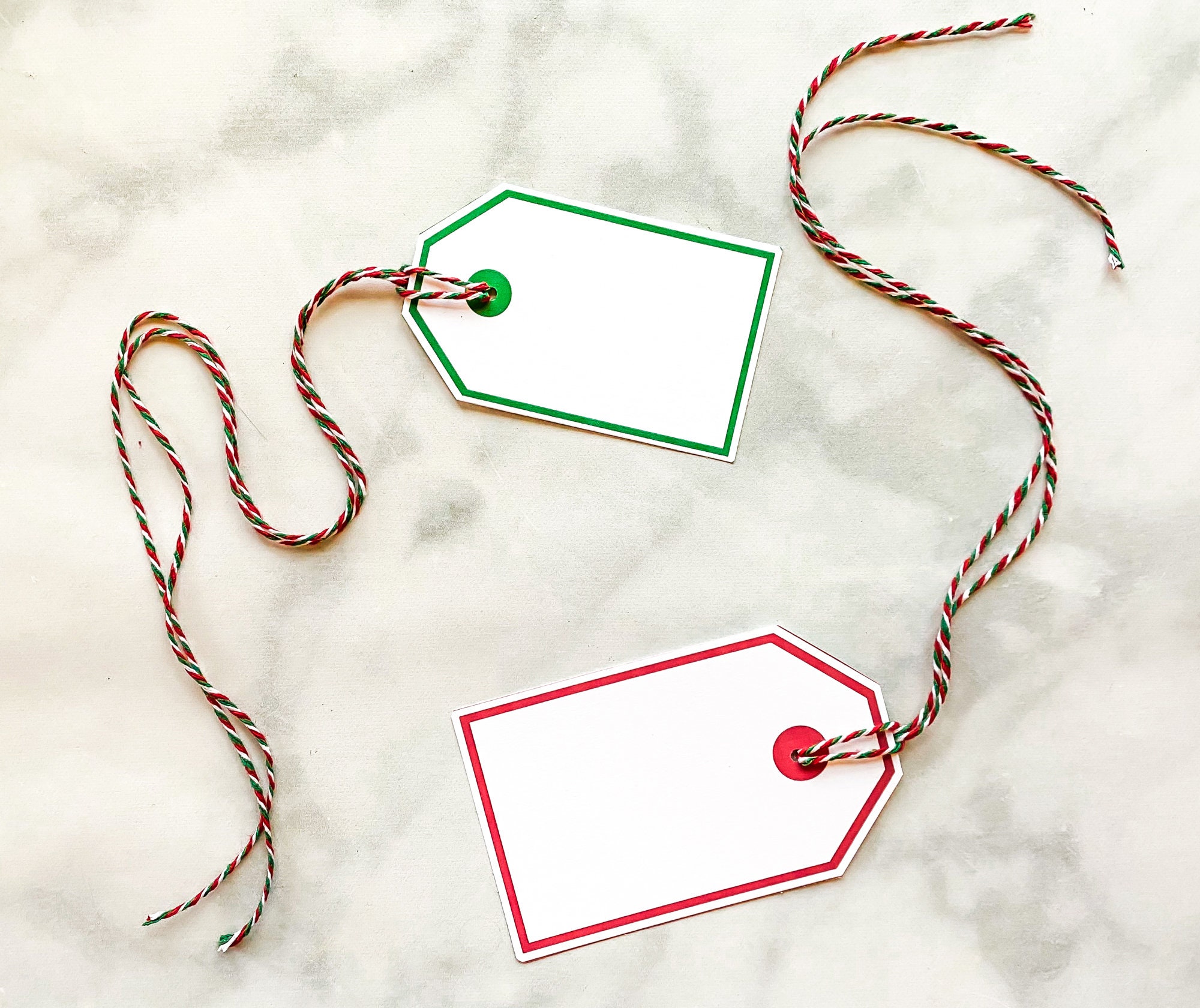 Printable Classic Christmas Gift Tags | Christmas Tag | Holiday Gift ...