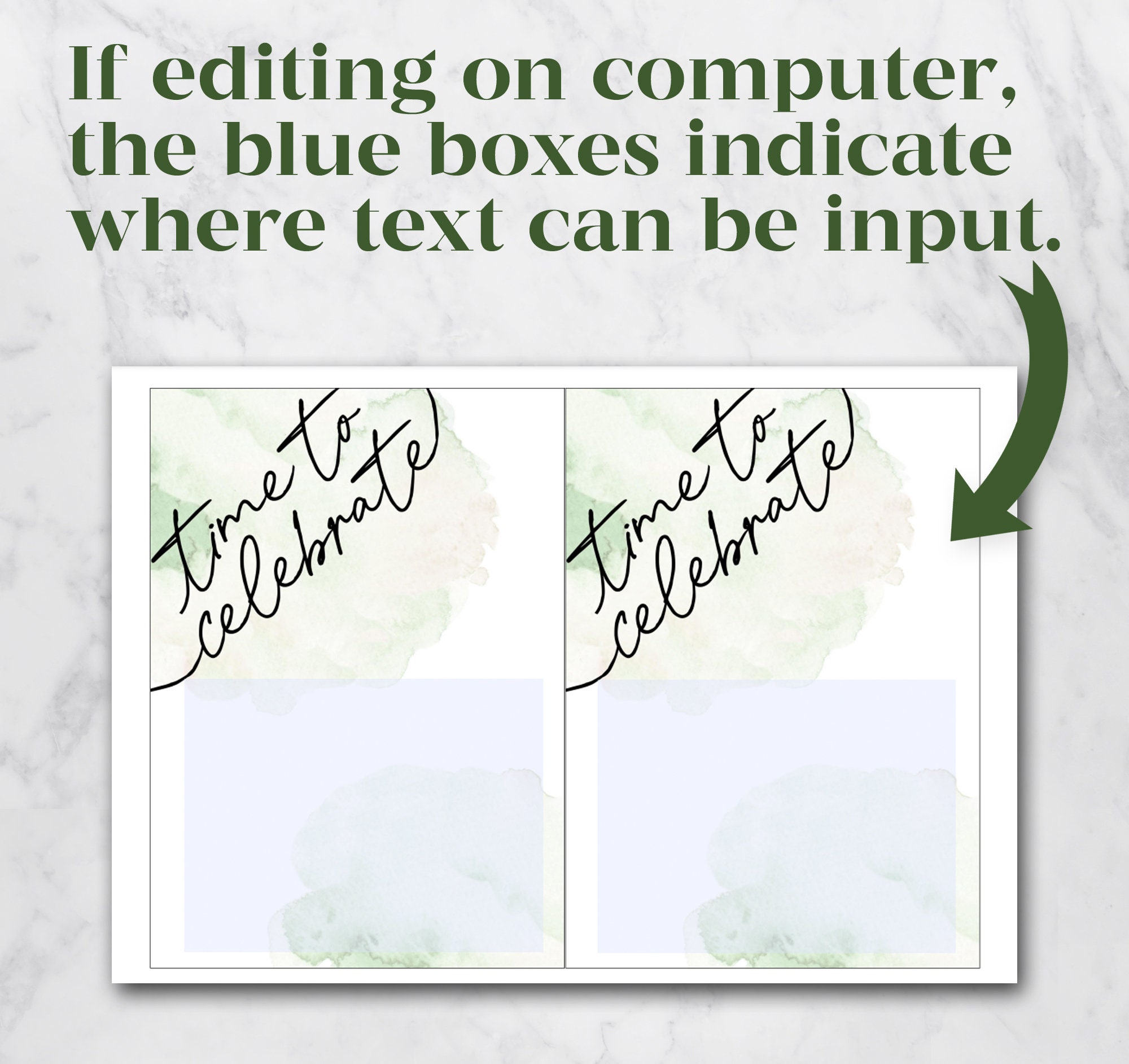 Editable PDF Invitation Printable | Party Invitation | Birthday ...