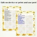 Editable and Printable to Do List With Sunflower Design | Digital ...