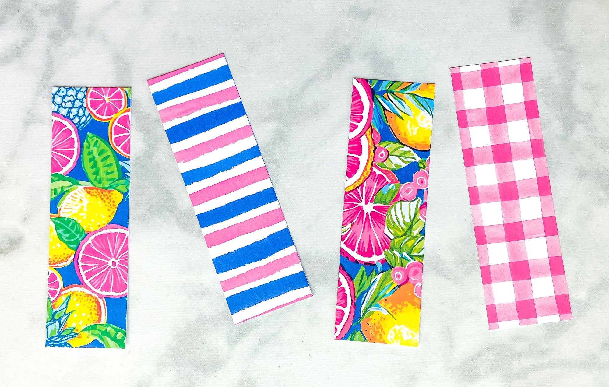 Tropical Printable Bookmarks | Bookmark | Book Lover Gift | Instant ...