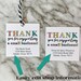 Printable Thank You Tags for Small Businesses | Editable Template ...