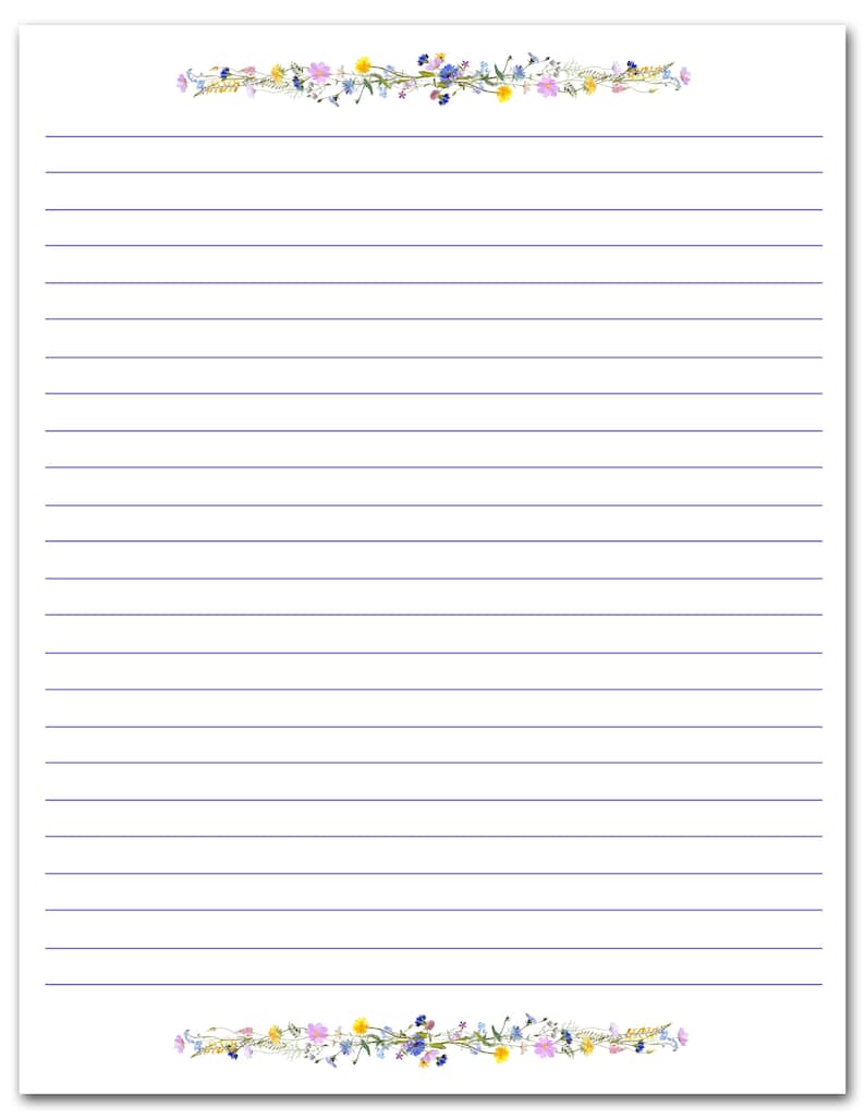 Printable Letter Writing Paper Printable Stationary - Etsy Australia