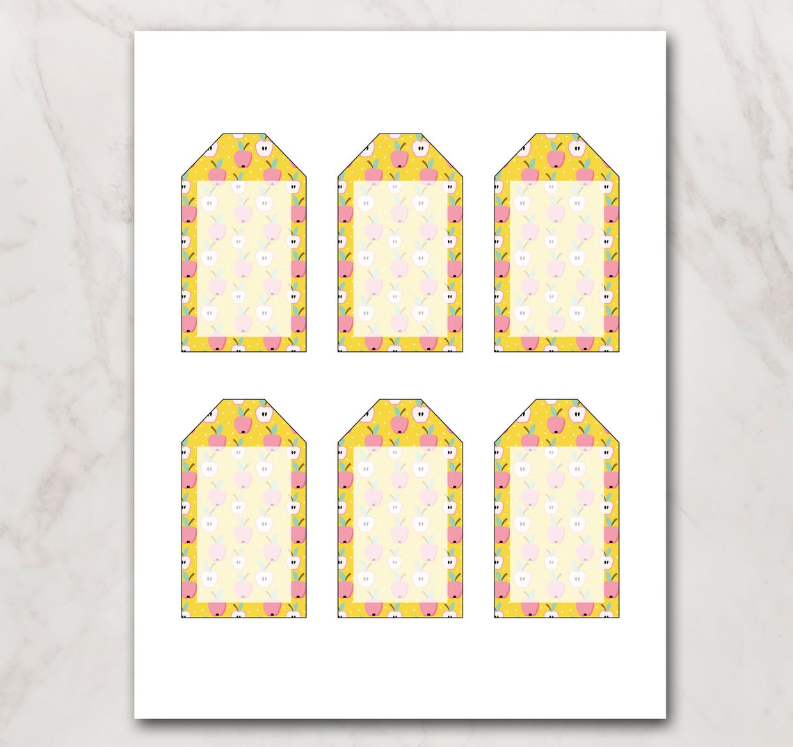 Printable Teacher Appreciation Gift Tags | Editable Template ...