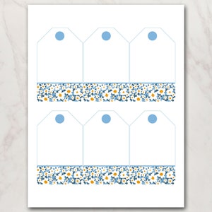 Daisy Printable Gift Tags for Handmade Items | Daisy Gift Wrap ...