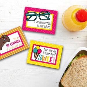 Over 100 Printable Lunch Box Notes | Lunch Box Cards | Lunch Notes | No ...