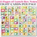 Over 100 Printable Lunch Box Notes | Lunch Box Cards | Lunch Notes | No ...
