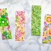 Preppy Printable Bookmarks With Fun Floral Tropical Design - Etsy