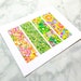 Preppy Printable Bookmarks With Fun Floral Tropical Design - Etsy