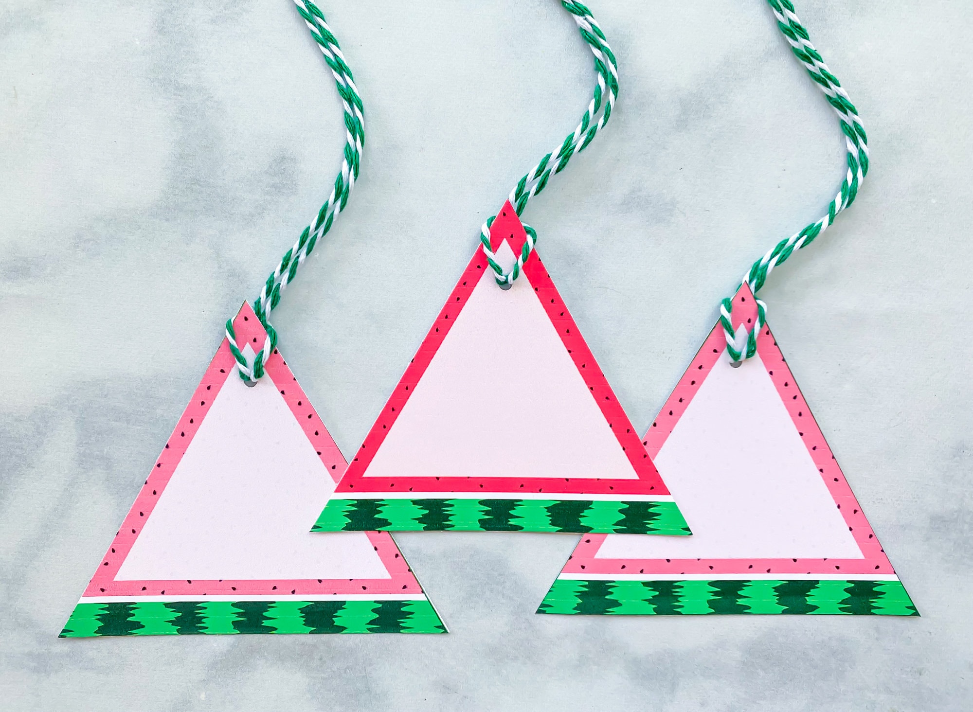 Printable Watermelon Gift Tags | Watermelon Printables | Summer ...