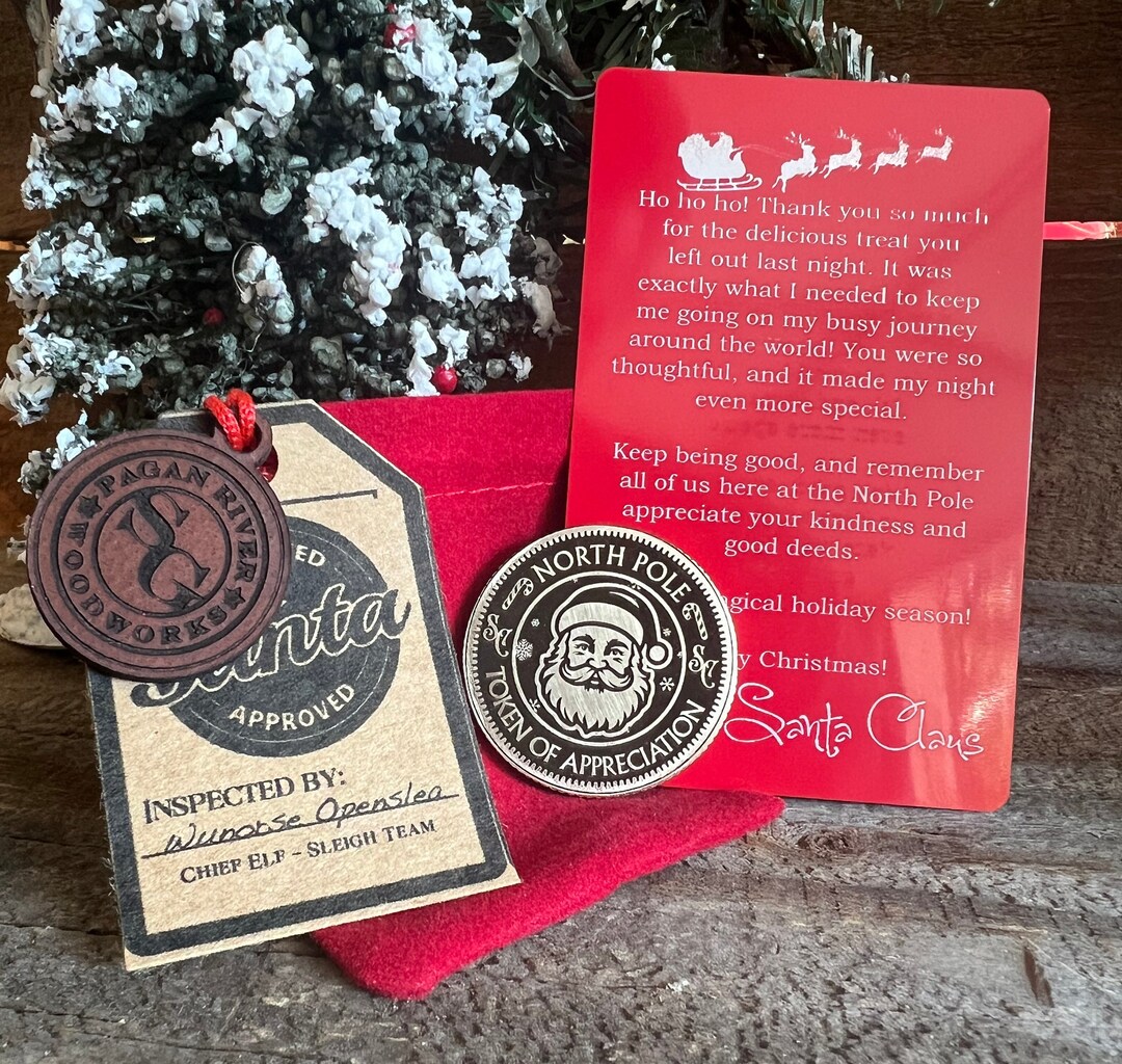 North Pole Token of Appreciation - Etsy
