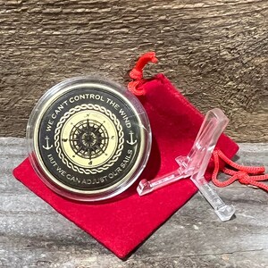 Personalized Nautical Inspiration Coin - Etsy
