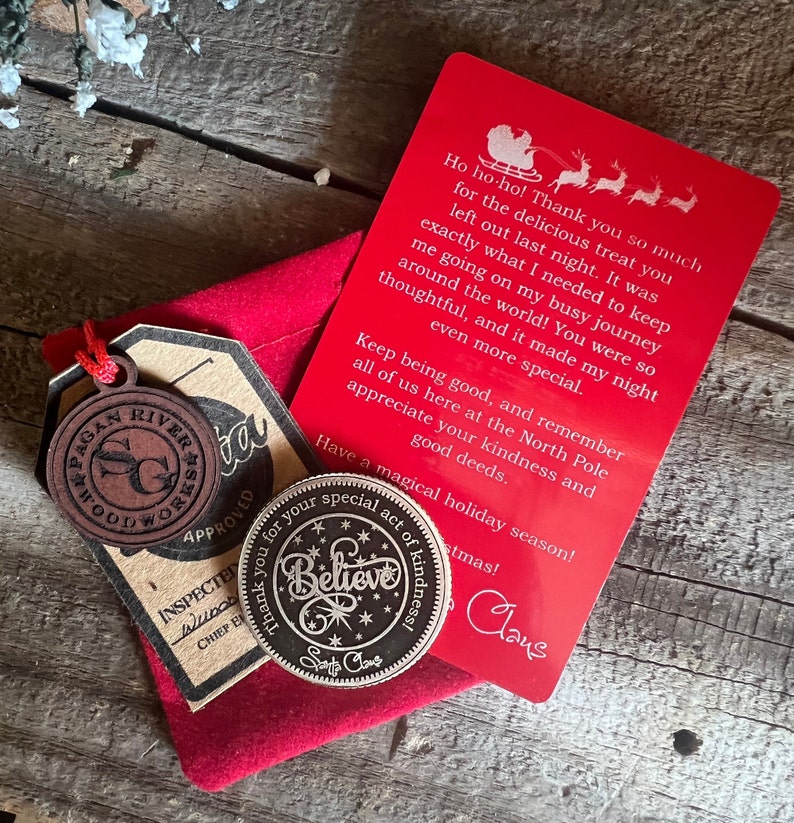 North Pole Token of Appreciation - Etsy