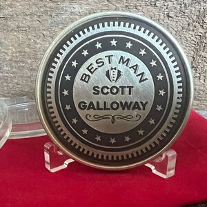 Personalized Best Man / Groomsman Challenge Coin - Etsy