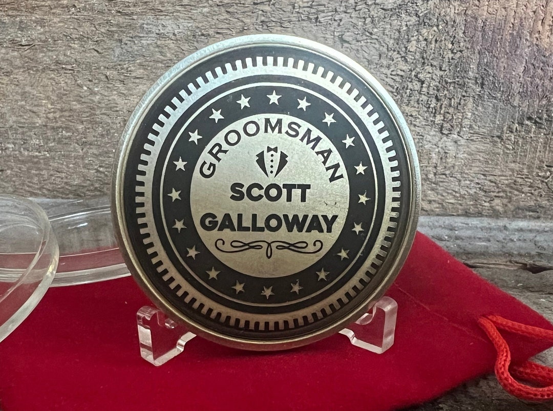Personalized Best Man / Groomsman Challenge Coin - Etsy