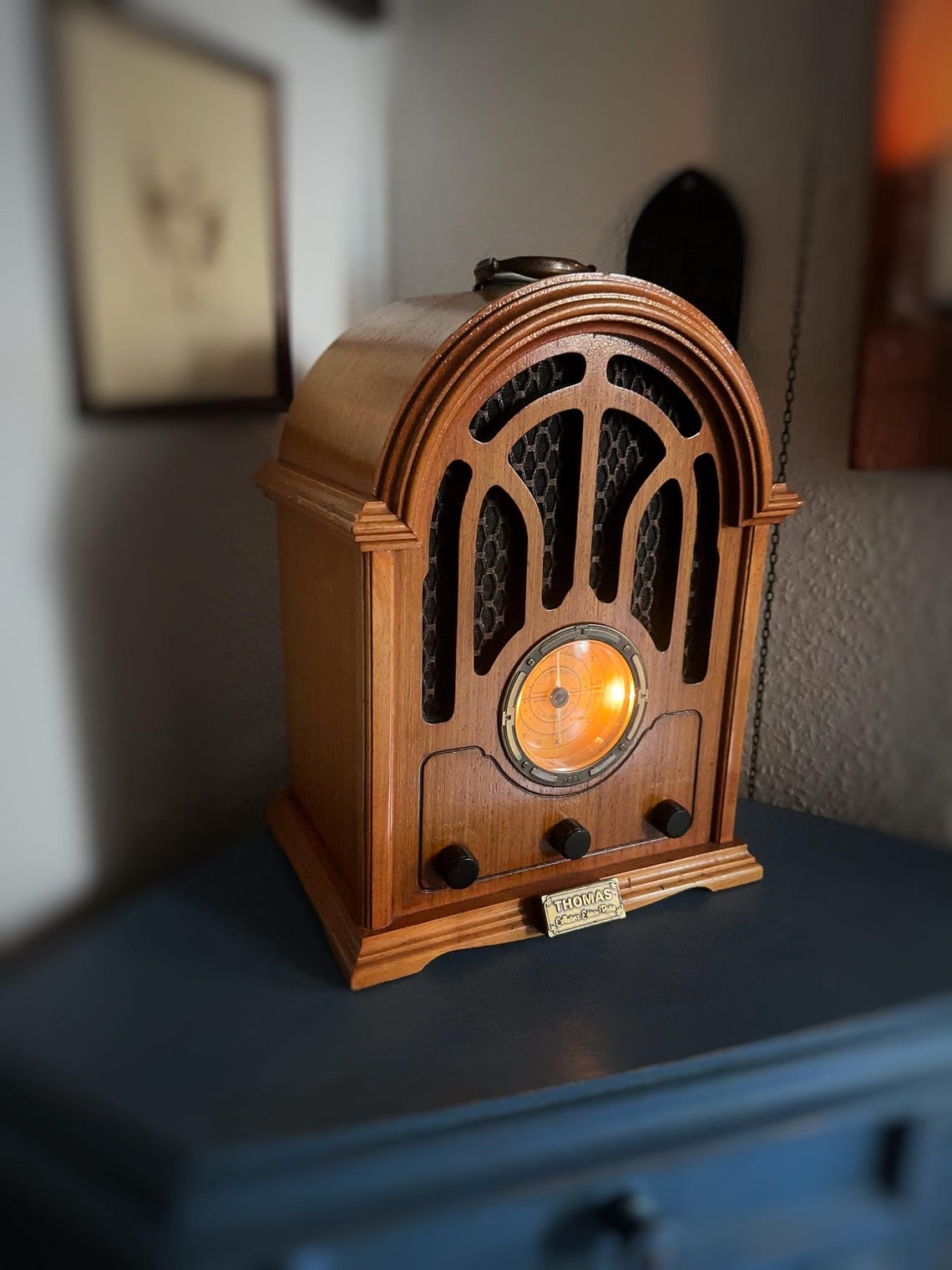 Retro Vintage Radio Thomas 1934 Replica Collectors Edition - Etsy
