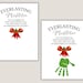 Everlasting Mistletoe Keepsake Christmas Footprint Handprint Art, DIY ...
