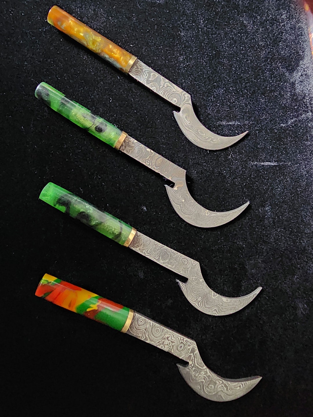 Crescent Moon Game of Thrones Style Arakh Dothraki Sword Mini Damascus ...