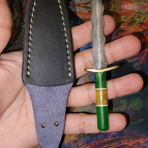 Damascus Dagger - Etsy
