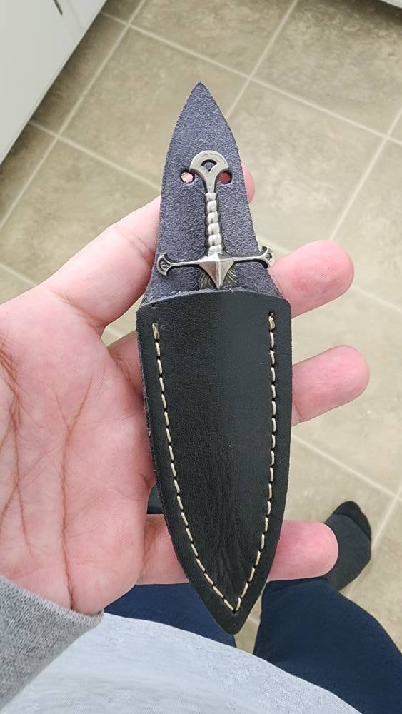 Lord of the Ring Aragorn Sword. Candle Wax Carving Tool Hand Forged ...