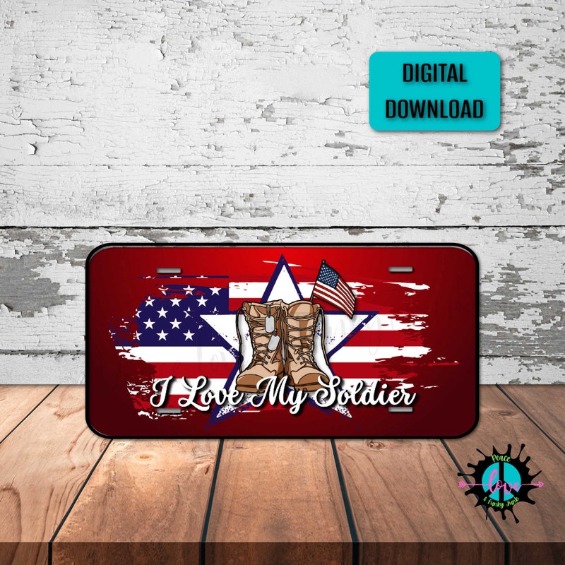 Love My Soldier - Etsy