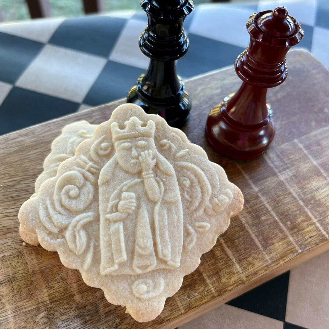 Lewis Chessmen Queen Cookie Mold - Etsy