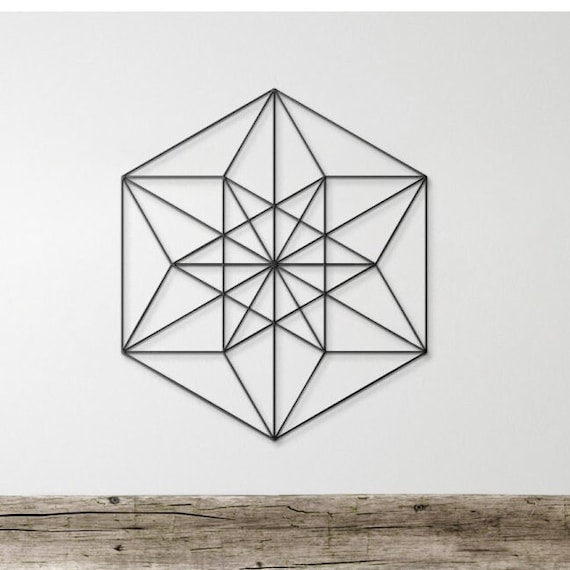 Sacred Geometry Line Art