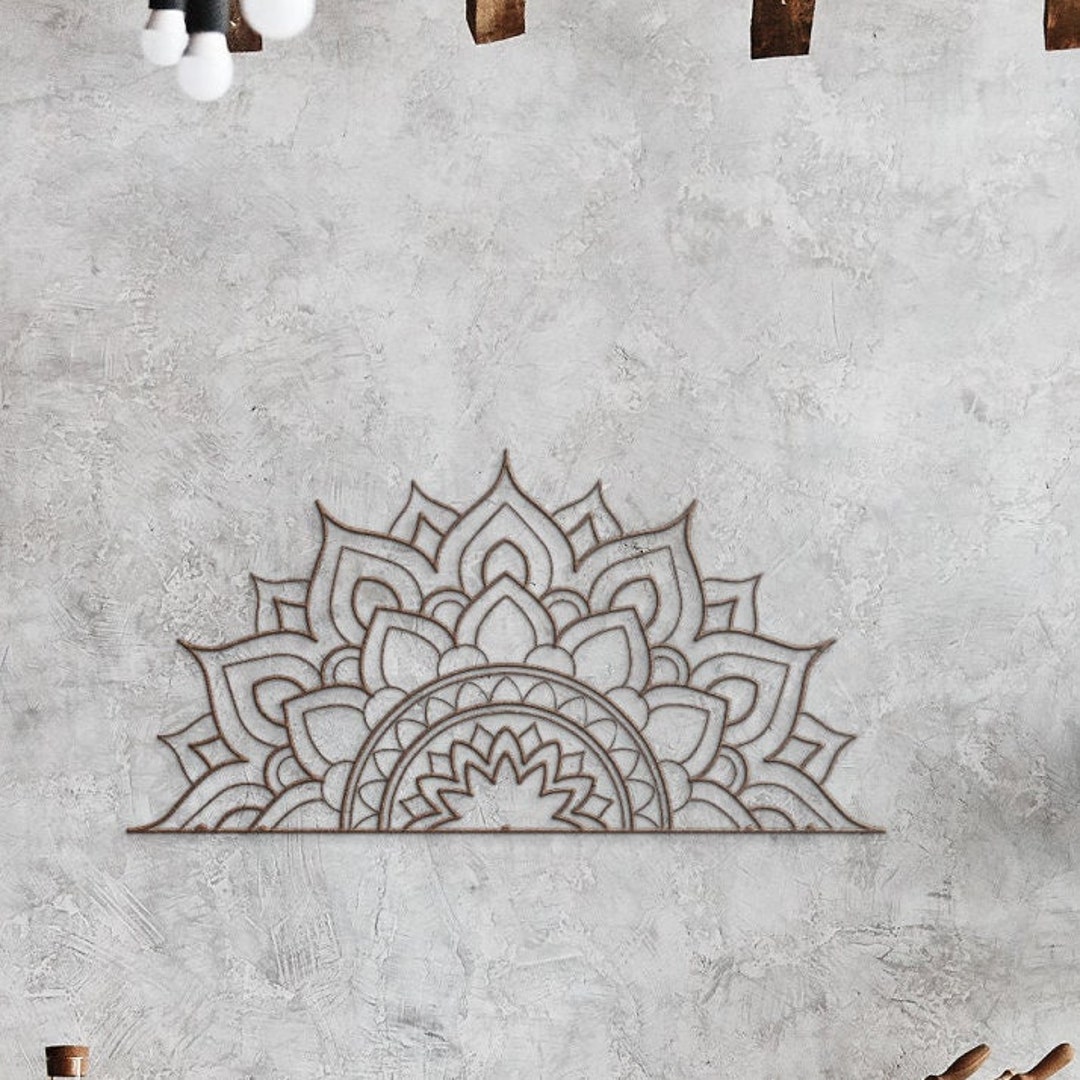 Mandala Metal Wall Art Decor Mandala Wall Art - Metal Home Wall Decor ...