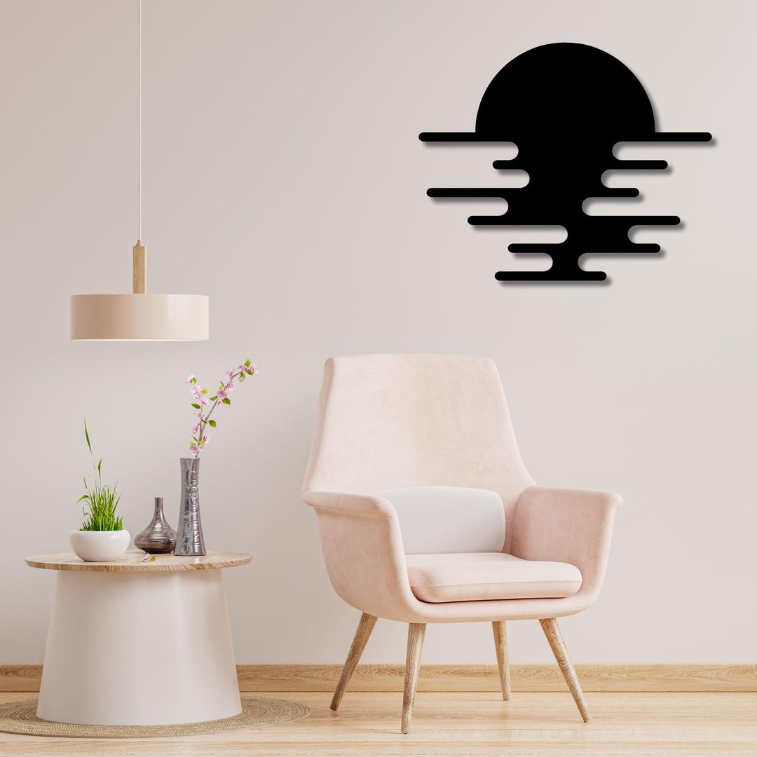 Sunset Metal Wall Art, Sun Art, Sunset Decor, Sunrise Art , Sunrise ...