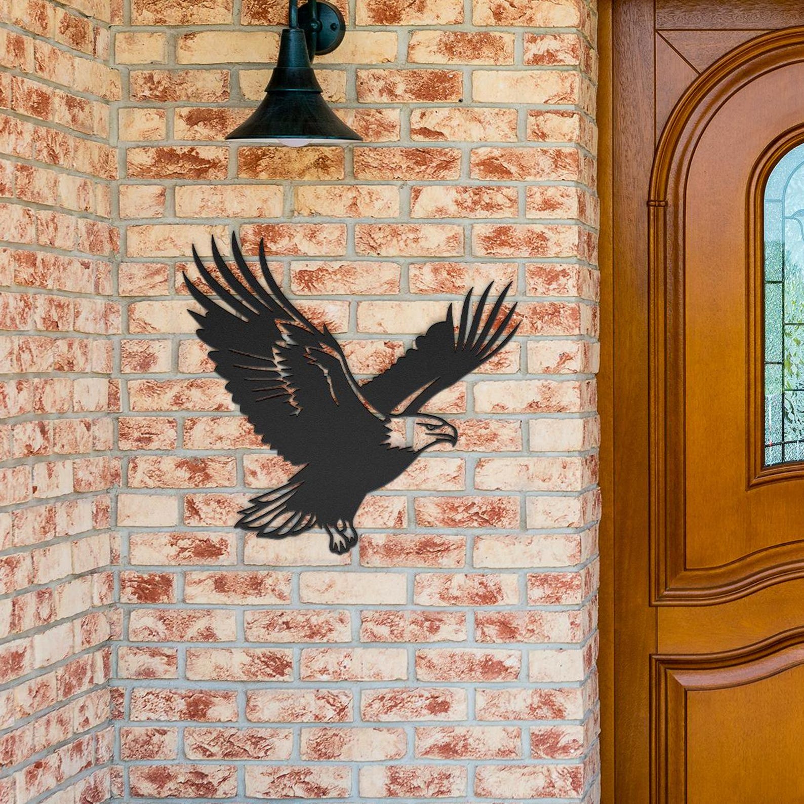 Eagle Metal Wall Art American Eagle Wall Decoration Outdoor Metal Eagle ...