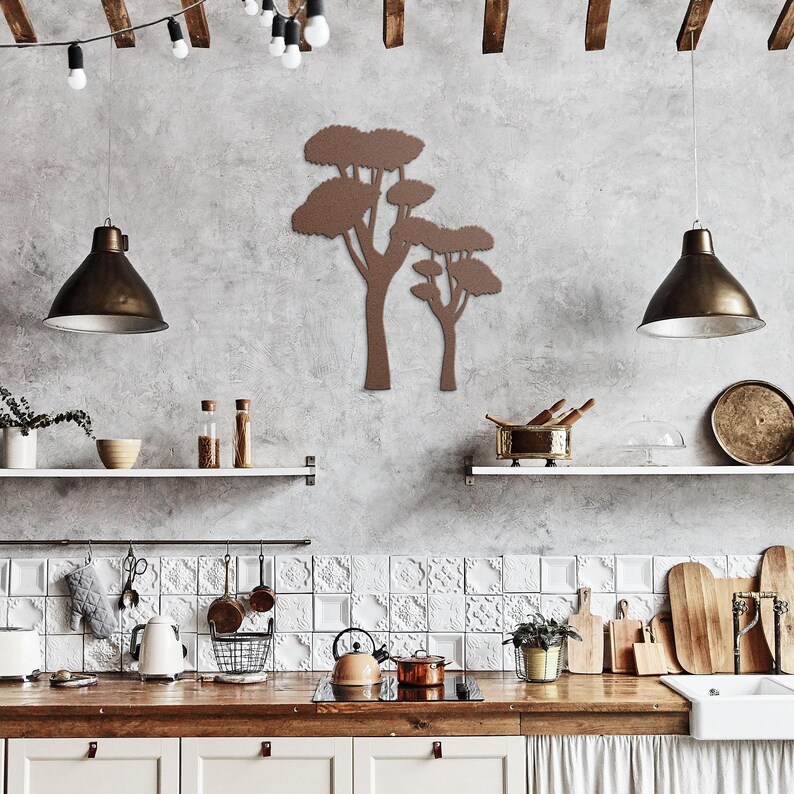 Metal Joshua Tree Wall Art: Farmhouse Outdoor Decor - Etsy