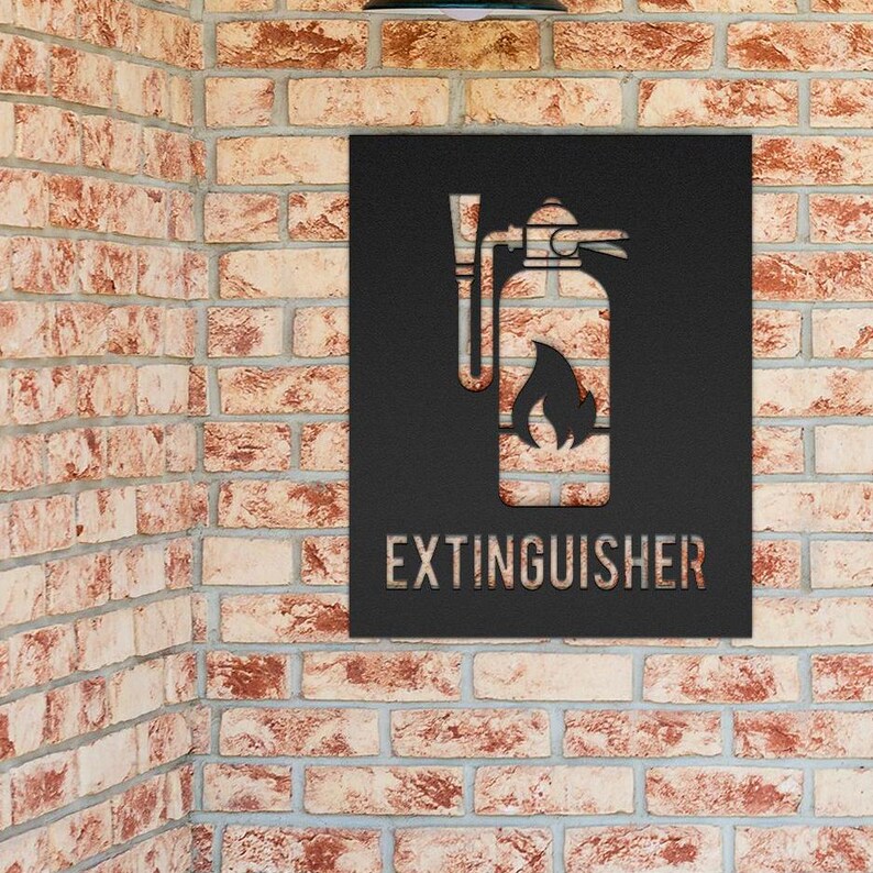 Fire Extinguisher Sign, Custom Metal Signs, Fire Extinguishers Signs ...