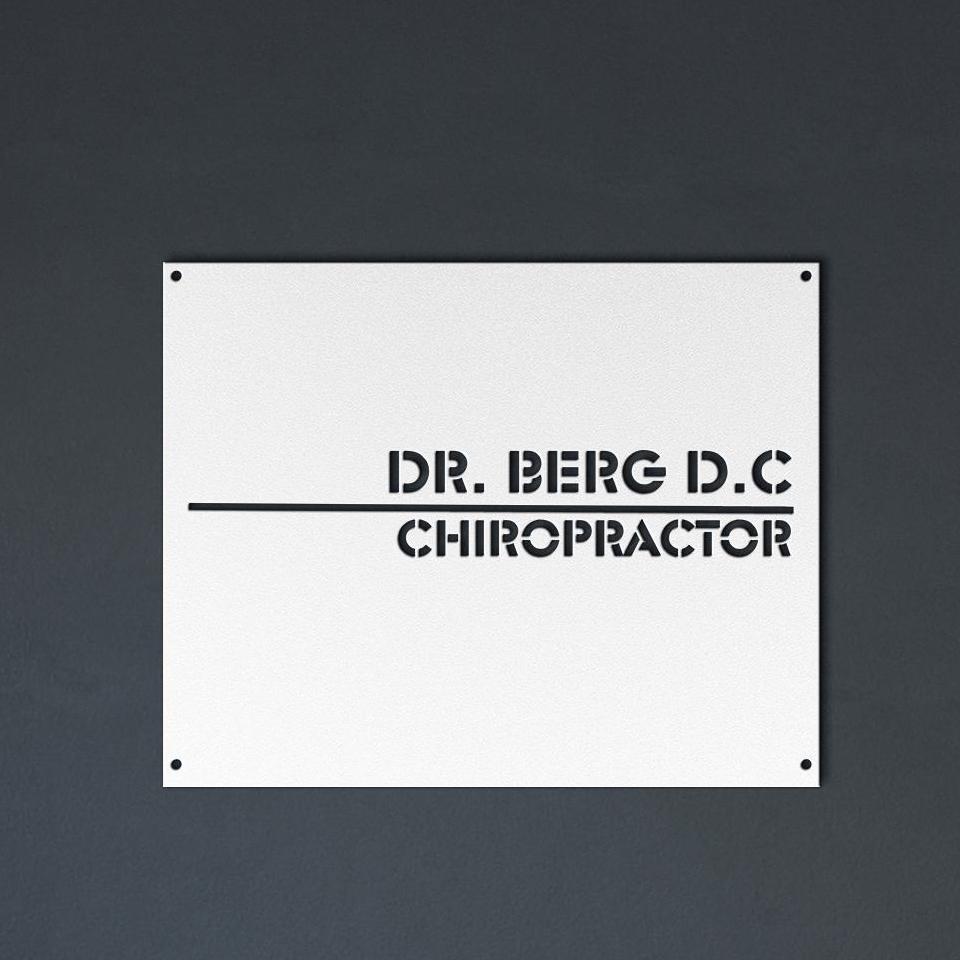 Custom Metal Signage, Metal Signs, Personalised House Number Sign ...