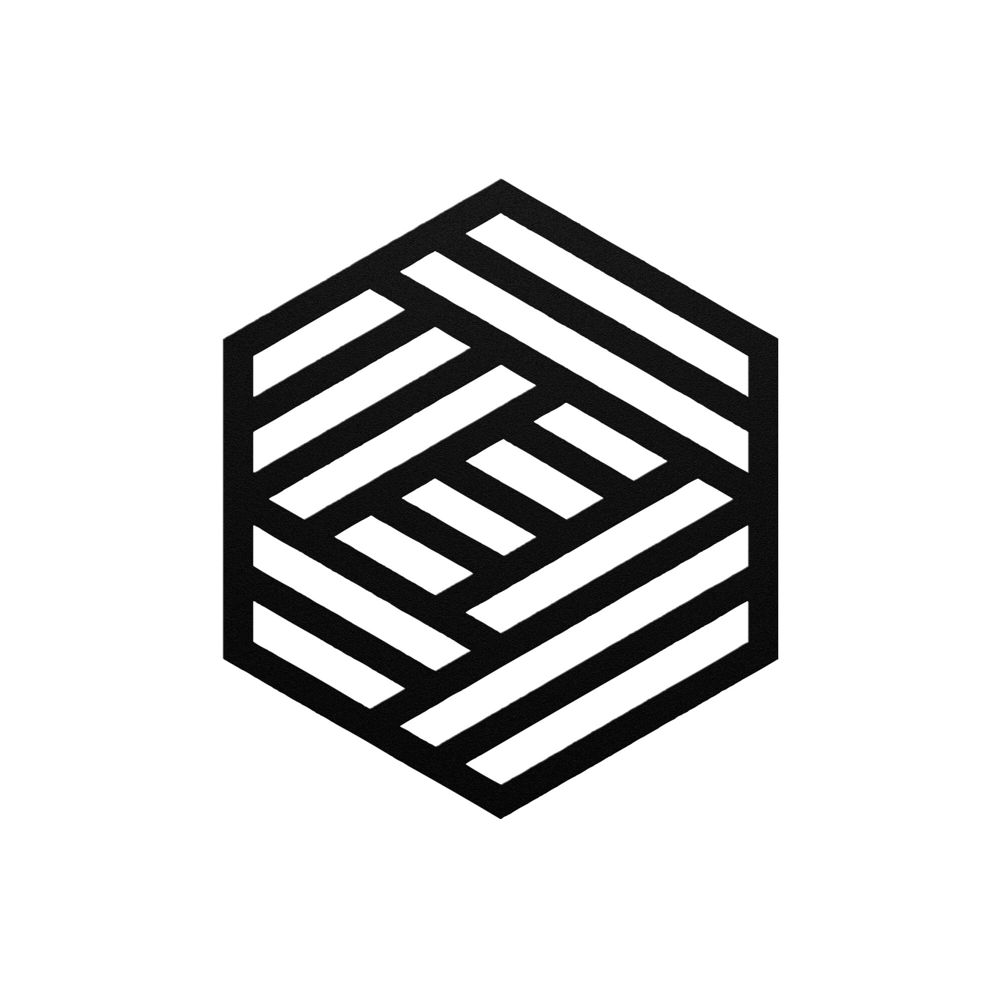 Sacred Geometry Hexagon Metal Wall Art Oversized Home Decor - Etsy