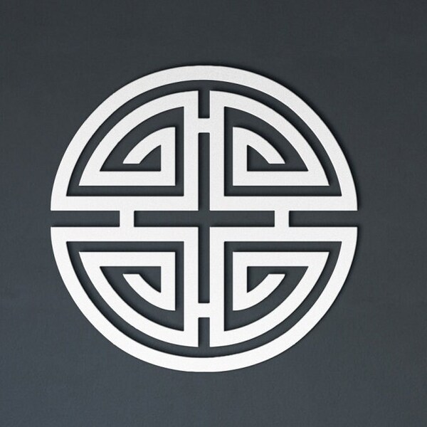 Four Blessings Chinese Symbol - Etsy