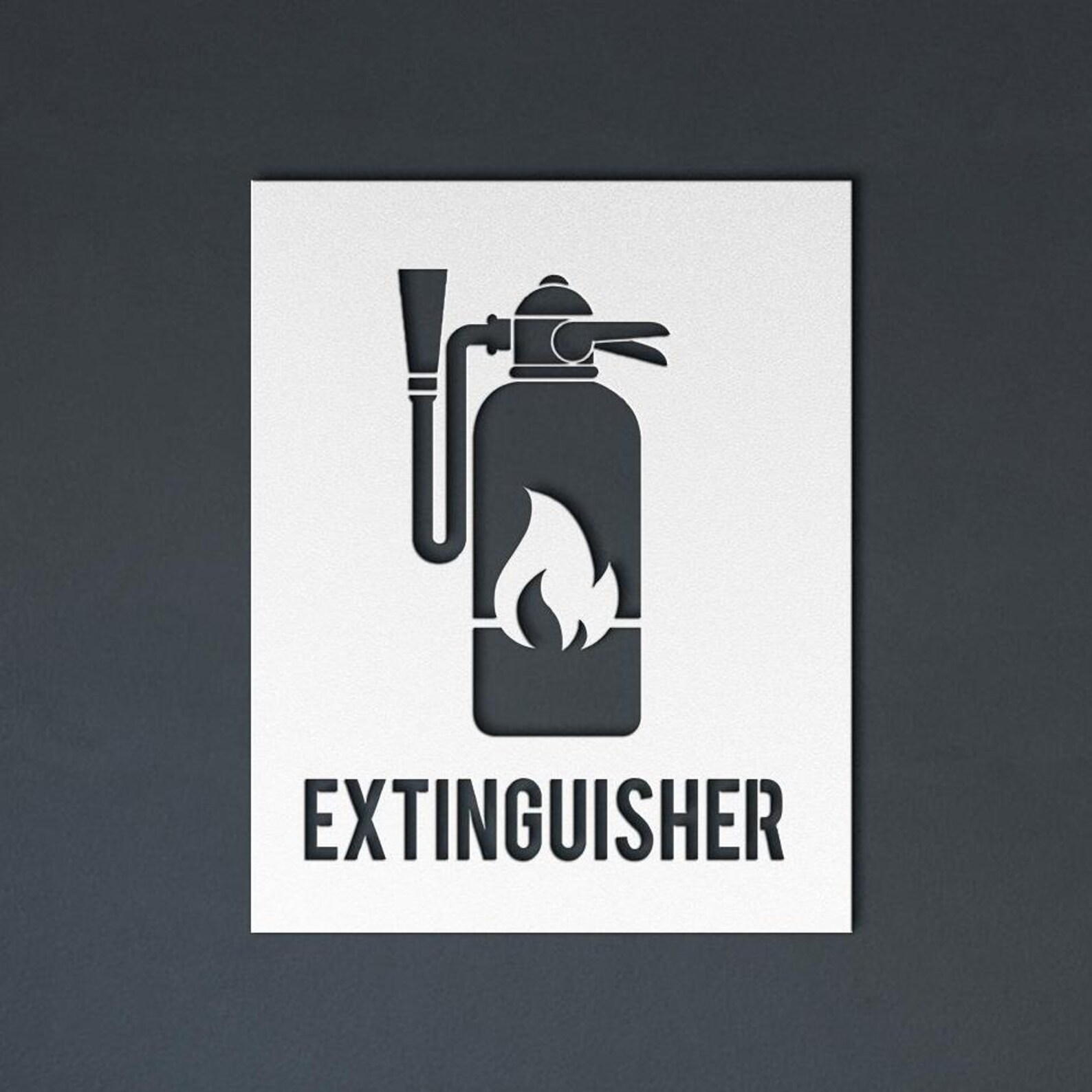 Fire Extinguisher Sign, Custom Metal Signs, Fire Extinguishers Signs ...