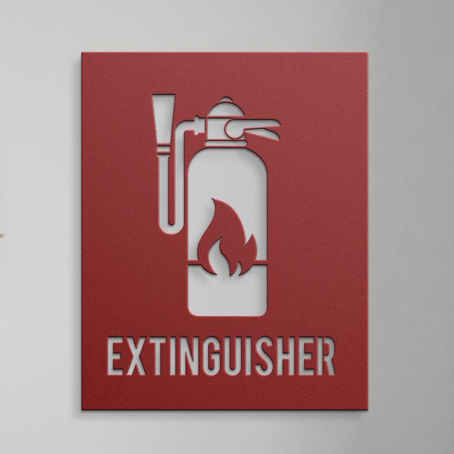 Fire Extinguisher Sign, Custom Metal Signs, Fire Extinguishers Signs ...